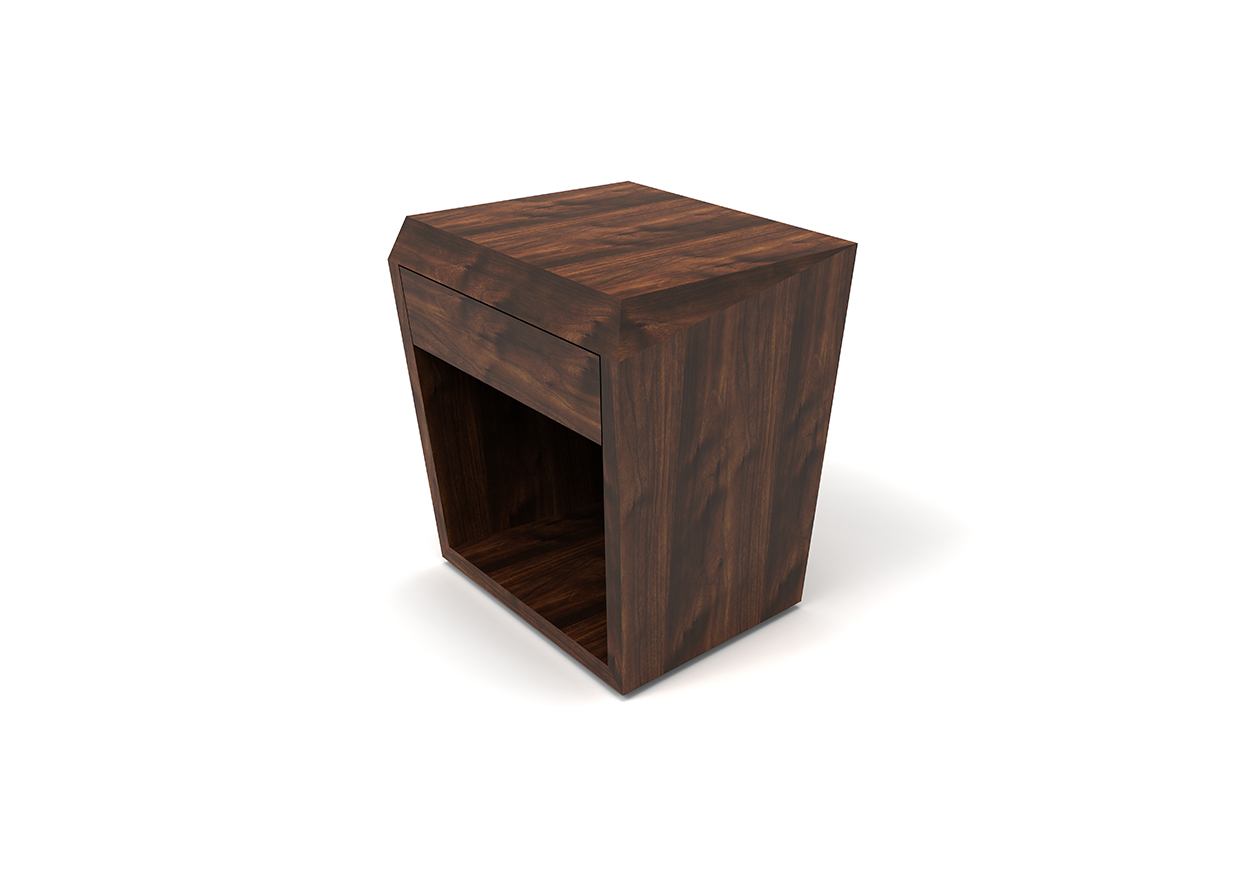 Collection | Beds & Bedside Tables | Overlap Bedside Table